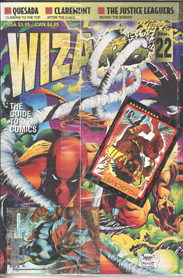 Wizard Magazine #22 June 1993 Sealed with Cards | eBay