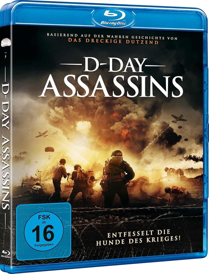 D-Day Assassins (Blu-ray) Farrin Dennis Homer Mark Nelson Derek Joan ...