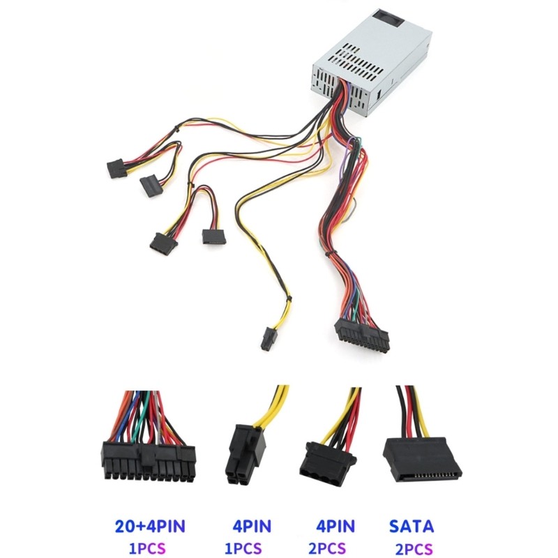 220V 200W MINI PSU 1U Small PC for Case Atx Power Desktop PC Chassis ...