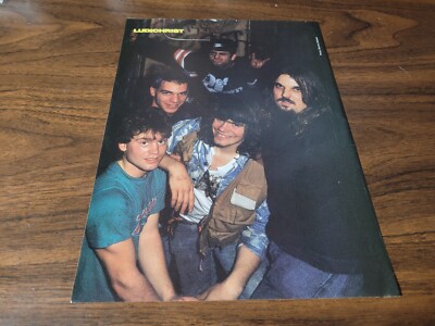 Ludichrist 1987 Metal Mania Magazine 8"x11" Mini-Poster Pin-Up | eBay