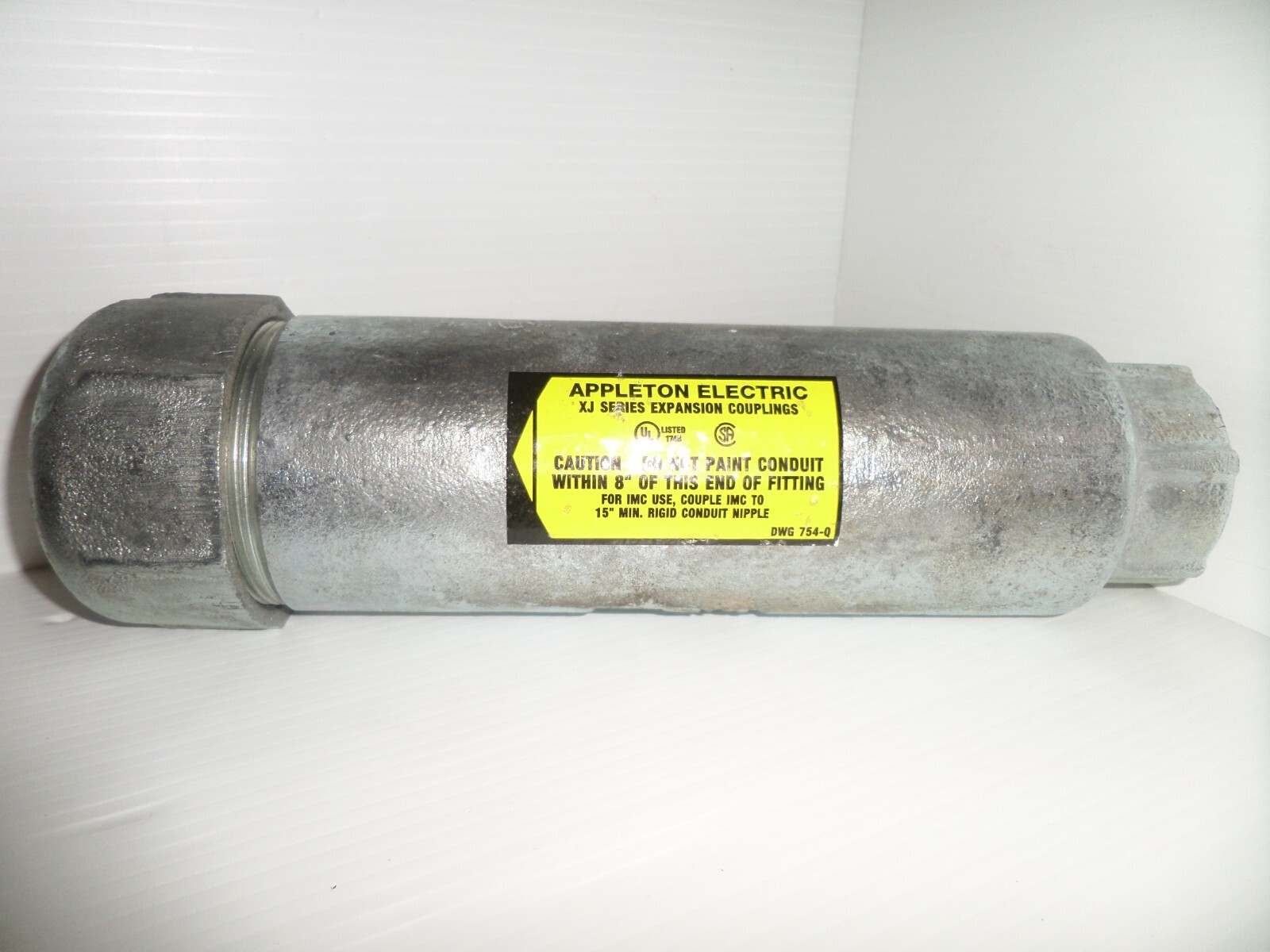 ⭐NEW⭐ APPLETON XJ1508 EXPANSION COUPLING 1-1/2" FITTING 8" MOVEMENT | eBay