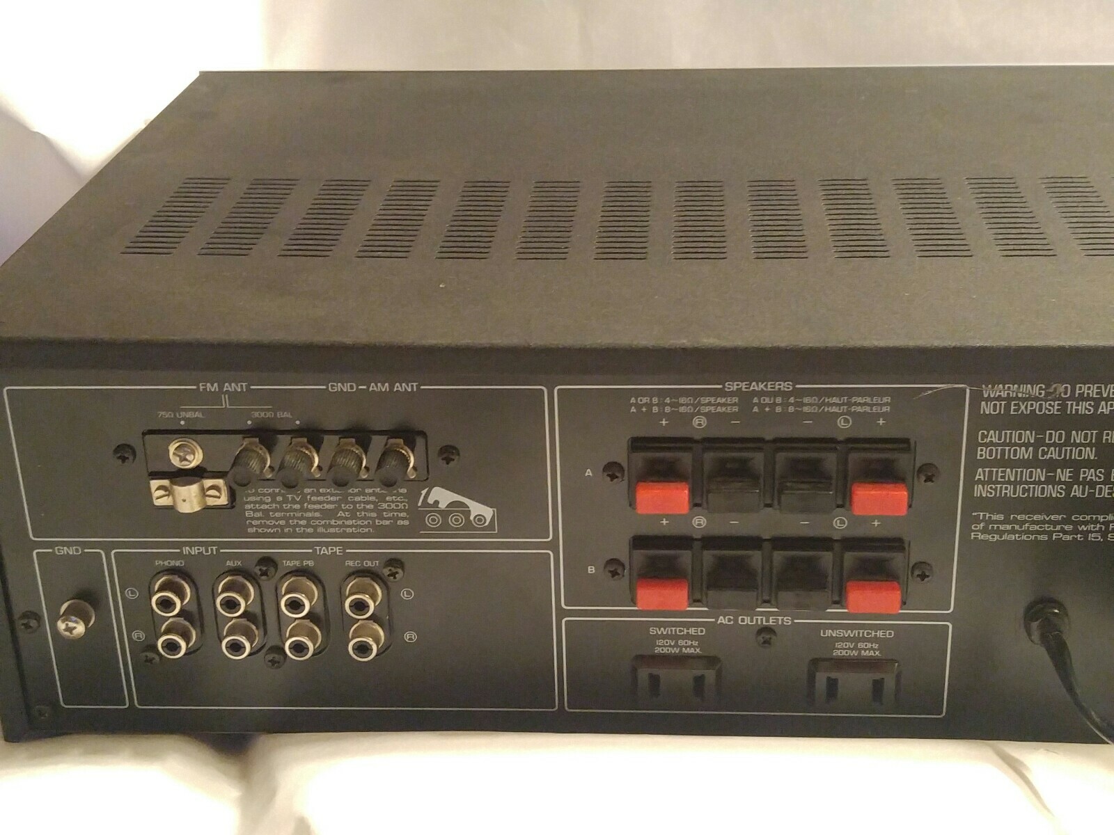 Yamaha CR-220 stereo receiver | eBay