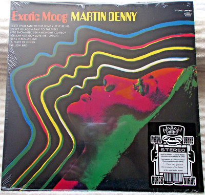 MARTIN DENNY - EXOTIC MOOG 1969 APOLLO AGE SYNTHOTICA STEREO SEALED ...