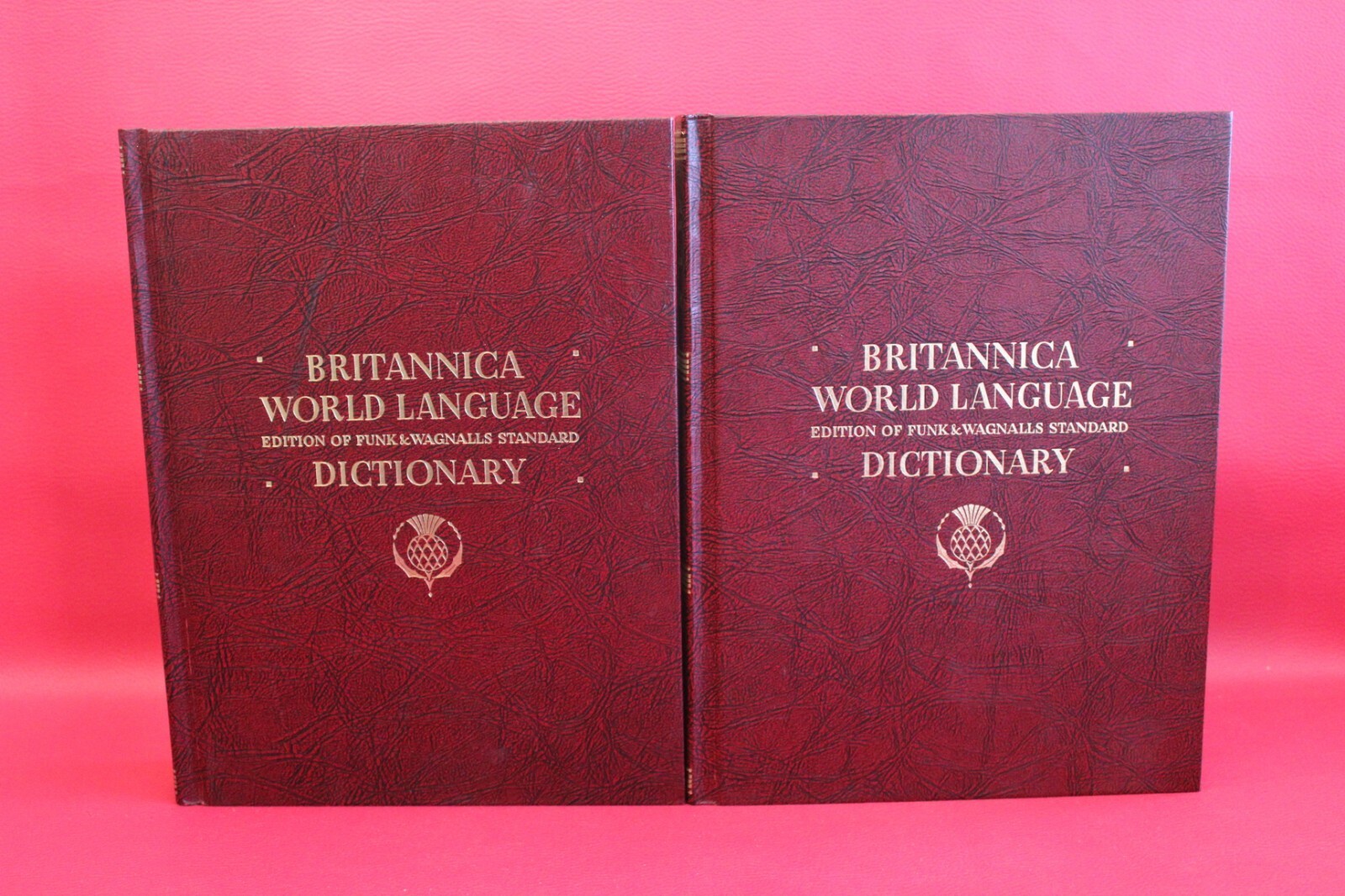 Britannica world language Dictionary - 1965 - 2 Volumes - Anglais | eBay