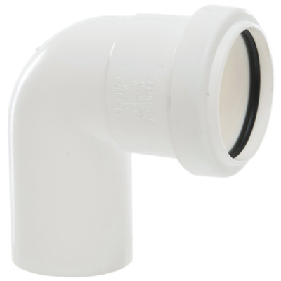Terrain 40mm 91.25 Degree Swivel Bend Push Fit Waste Pipe Fitting ...