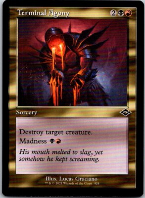 Magic the Gathering Terminal Agony Retro Modern Horizons 2 MTG Free ...