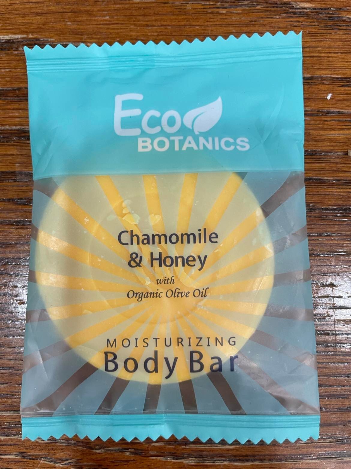 Eco Botanics Chamomile & Honey Moisturizing Body Bar - 25g size Lot of ...