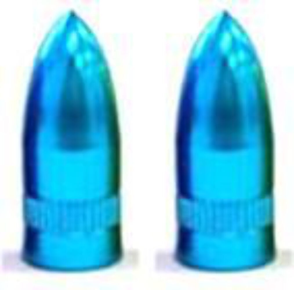 Missile Valve Caps Blue | eBay