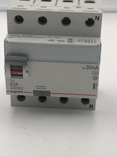LEGRAND TX3 63A 30mA Bp 30076 Used Excellent Condition | eBay