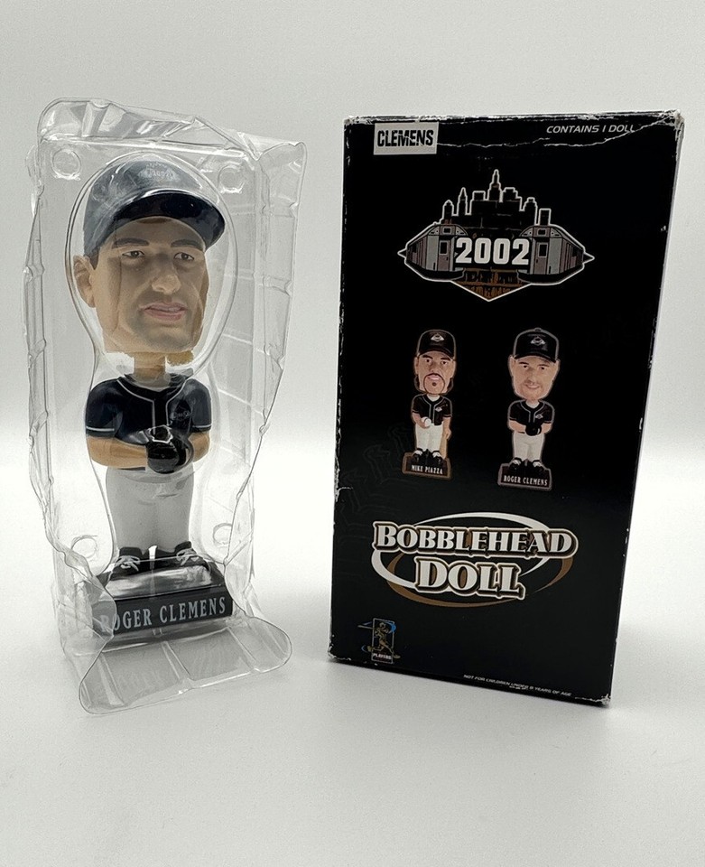 2002 Roger Clemens Bobblehead MLB All-Star Game - Complete In Box | eBay