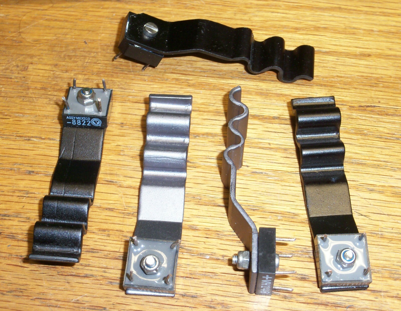 FIVE Bridge Rectifiers WITH HEAT SINKS Varo VH148 100V 6A | eBay