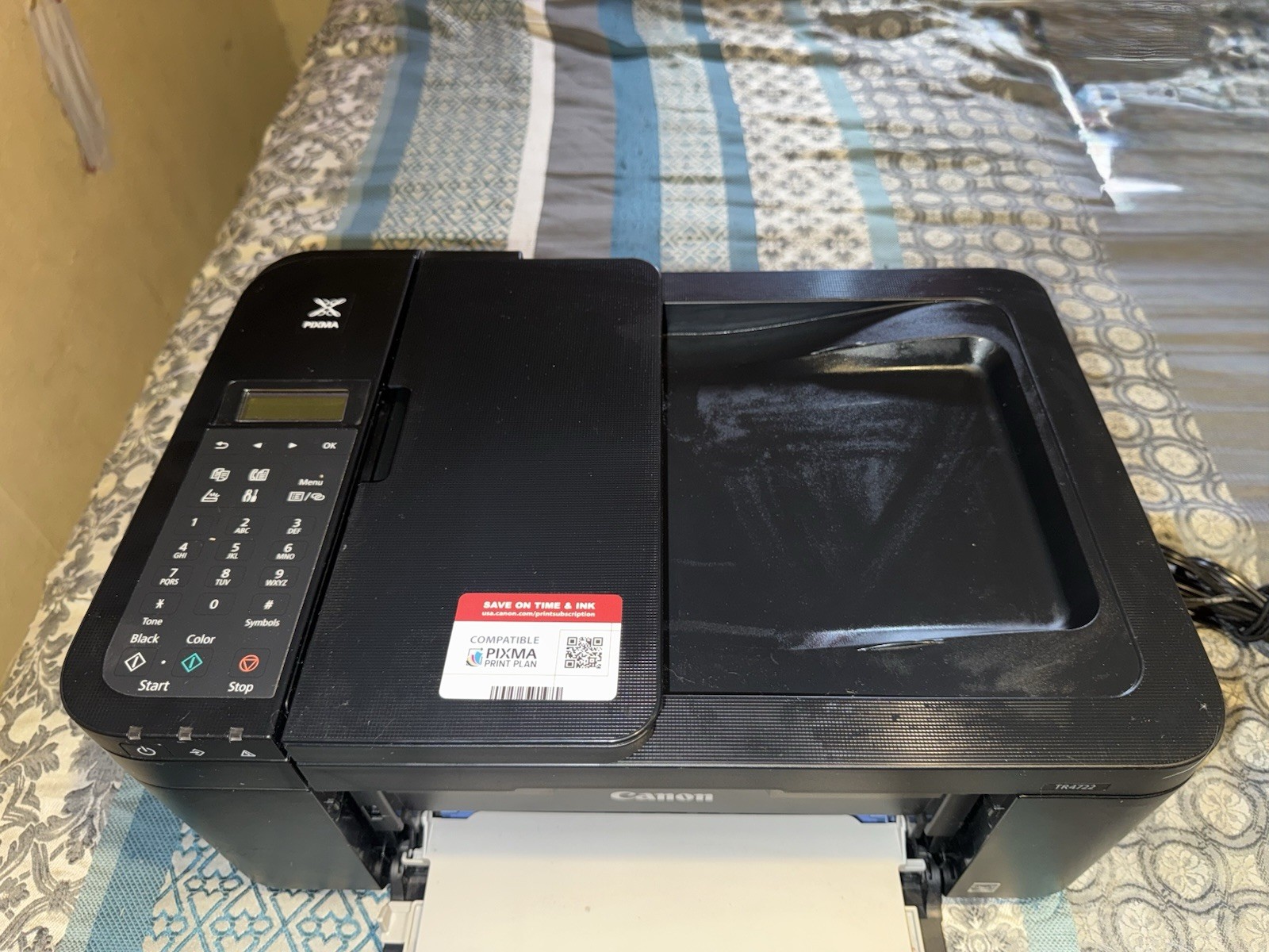 Canon Pixma TR4722 All-in-One Wireless Inkjet Printer with ADF Mobile ...