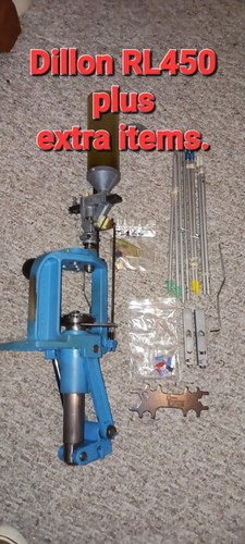 Dillon Precision RL450 Reloading Press. VERY CLEAN! + Extra Parts | eBay