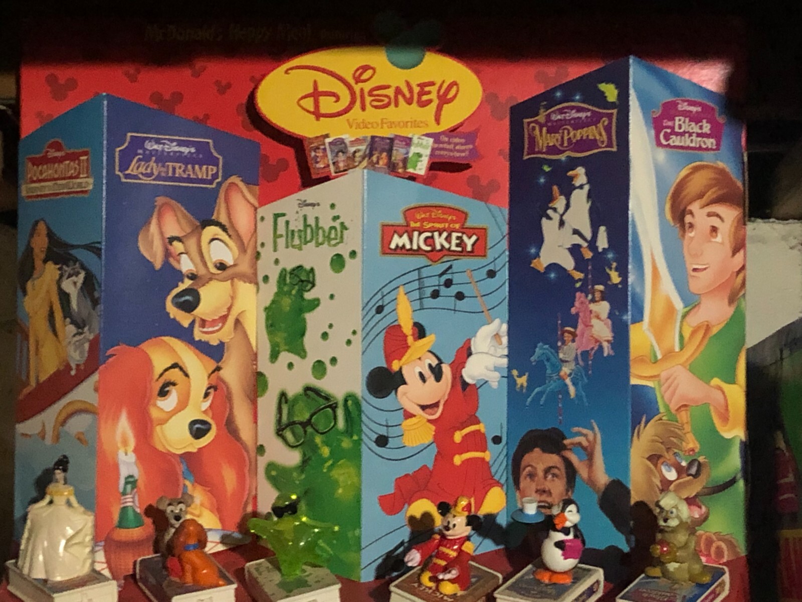 MCDONALDS HAPPY MEAL DISNEY MOVIE DISPLAY | eBay
