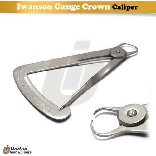 Iwanson Dental Gauge Crown Caliper Measuring Diamond Jewelers ...