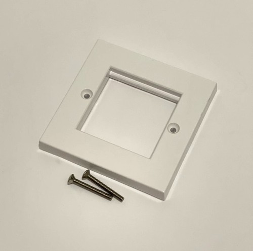 Modular Face Plate Back Box Euro module RJ45 Cat5e Cat6 Network 2/4 ...