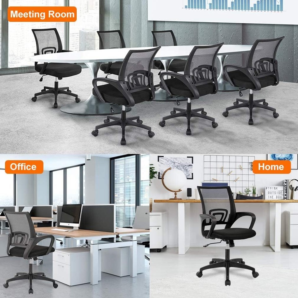 Office Computer Chair Ergonomic Cheap Desk Chair Adjustable Comfortable ...