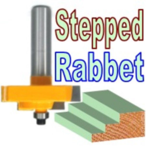 1 PC 1/2" SH Picture Frame Stepped Rabbet Molding Router Bit S | eBay
