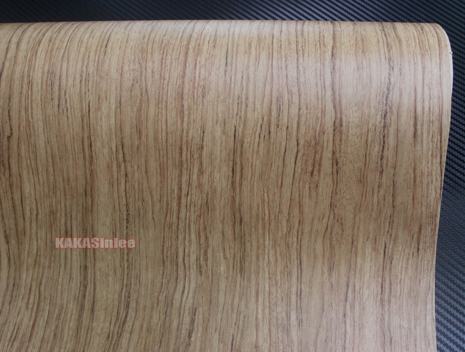 DIY Matte Glossy Wood Grain Textured Vinyl Wrap Sticker Decal Car Home ...