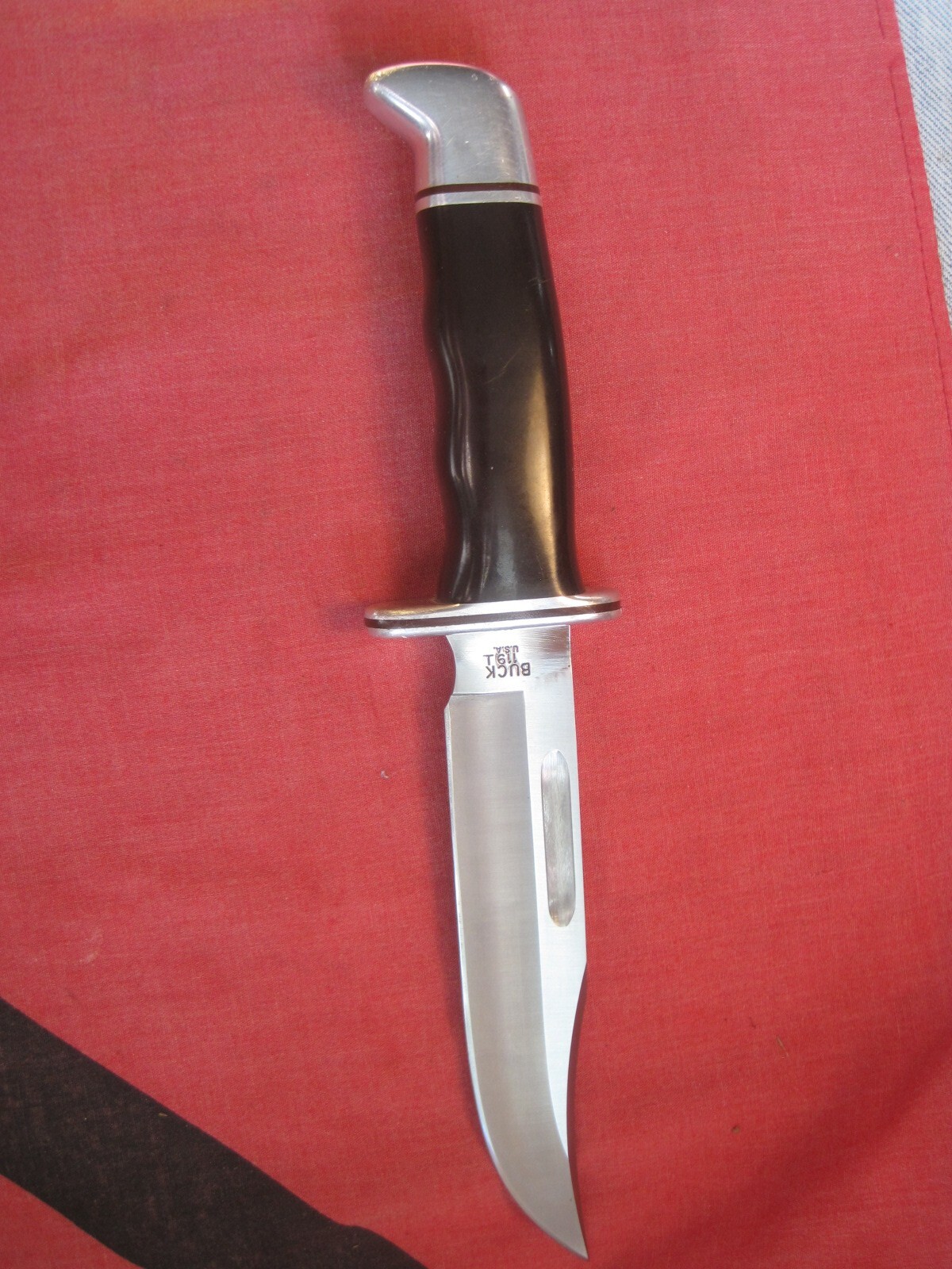 BUCK KNIVES USA Buck 119 Fixed Blade Knife w/ Nylon Sheath d85 | eBay