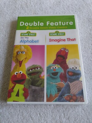 New- Sesame Street: Do the Alphabet/Imagine That (DVD, 2013) Double ...