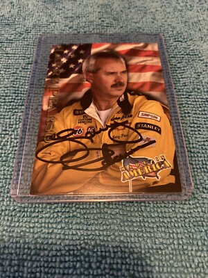 Larry Pearson Autograph Card Nascar | eBay