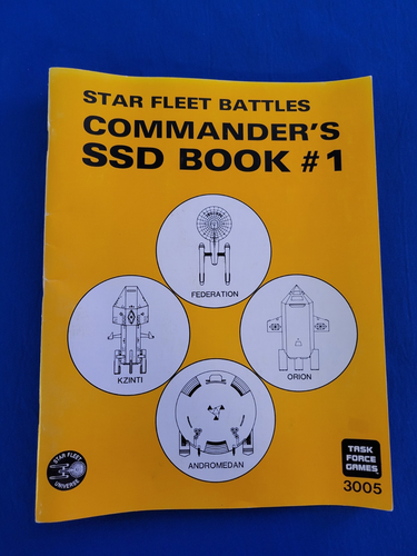 Commander's SSD Book #1 - Star Fleet Battles | eBay