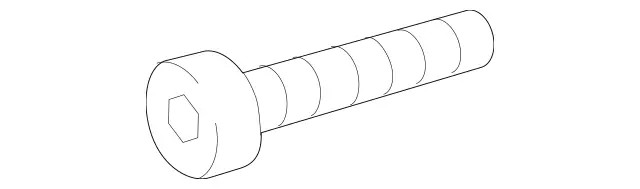 Genuine Mercedes-Benz Hexalobular Screw 000000-006591 | eBay