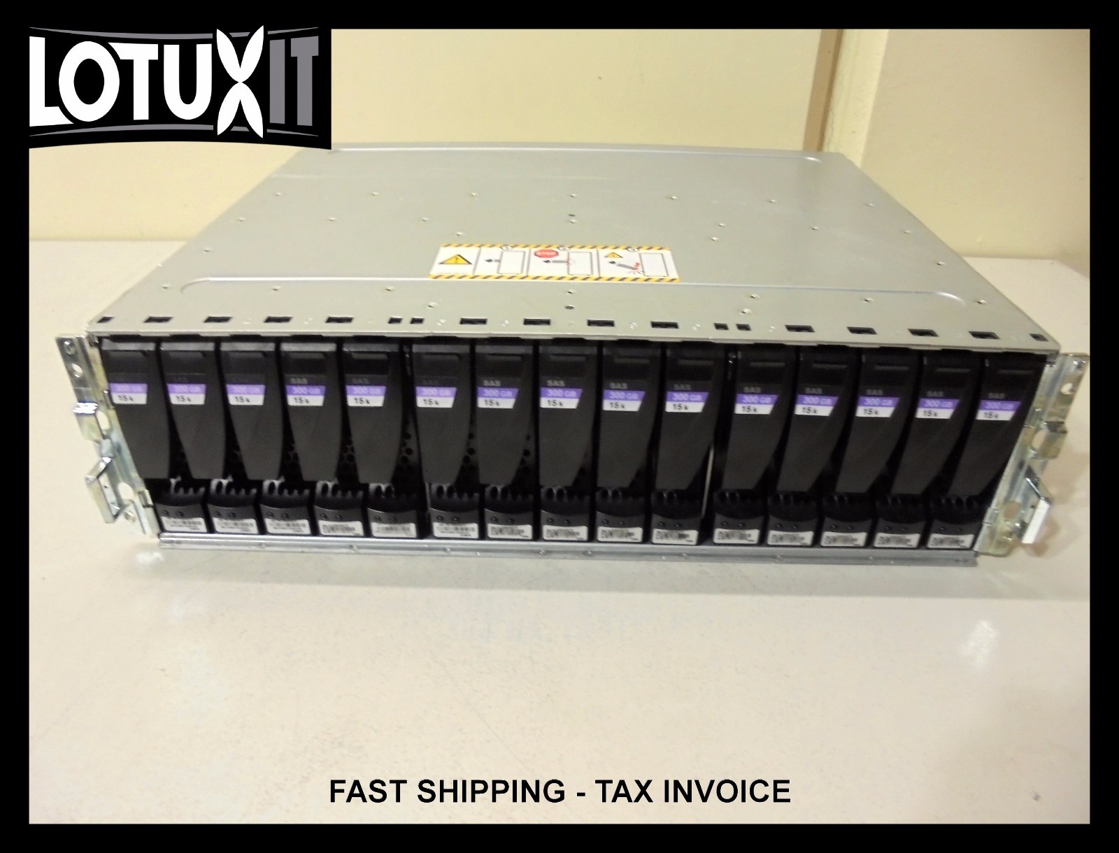 EMC VNX V31-DAE-N-15 with 15x 300GB 15K 6G SAS VX-VS15-300 005049273 ...