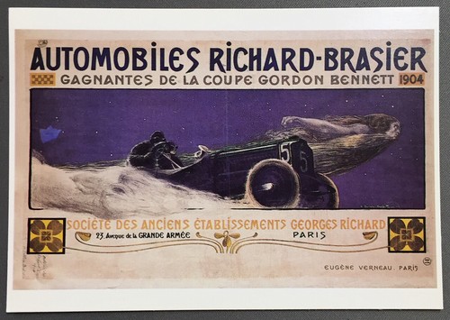 Carte postale véhicule : Richard-Brasier (59) | eBay