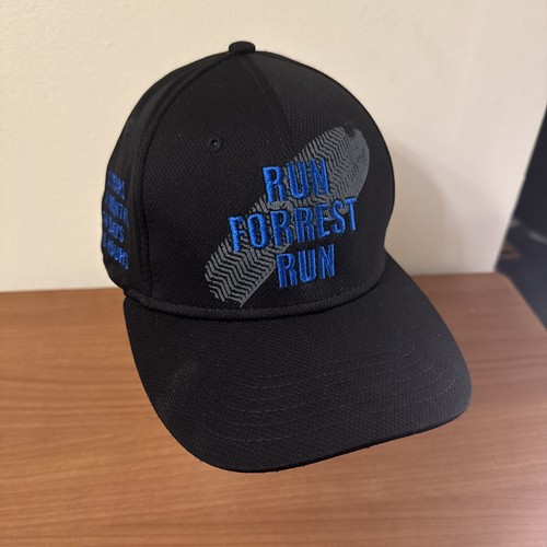 Bubba Gump Shrimp Brand Run Forrest Run One Size Hat Strap Cap Black ...