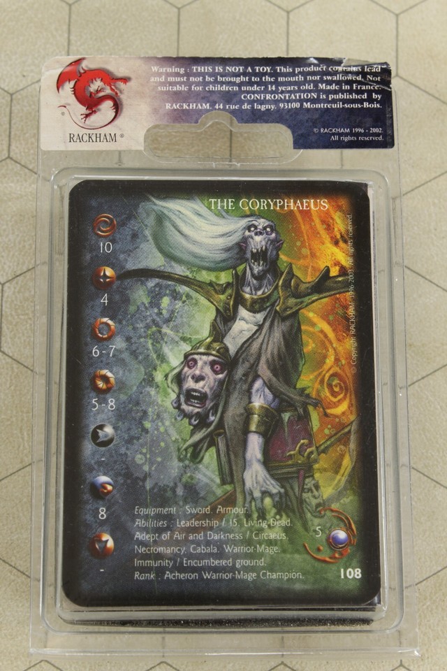 CORYPHAEUS MVMA 02 RACKHAM Confrontation UNDEAD ACHERON Ltd ed ...