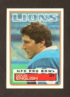 1983 Topps Football Card #63 Doug English – Detroit Lions | eBay
