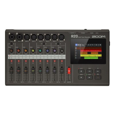 ZOOM R20 Multitrack Recorder MTR Audio Interface Controller Sampler ...