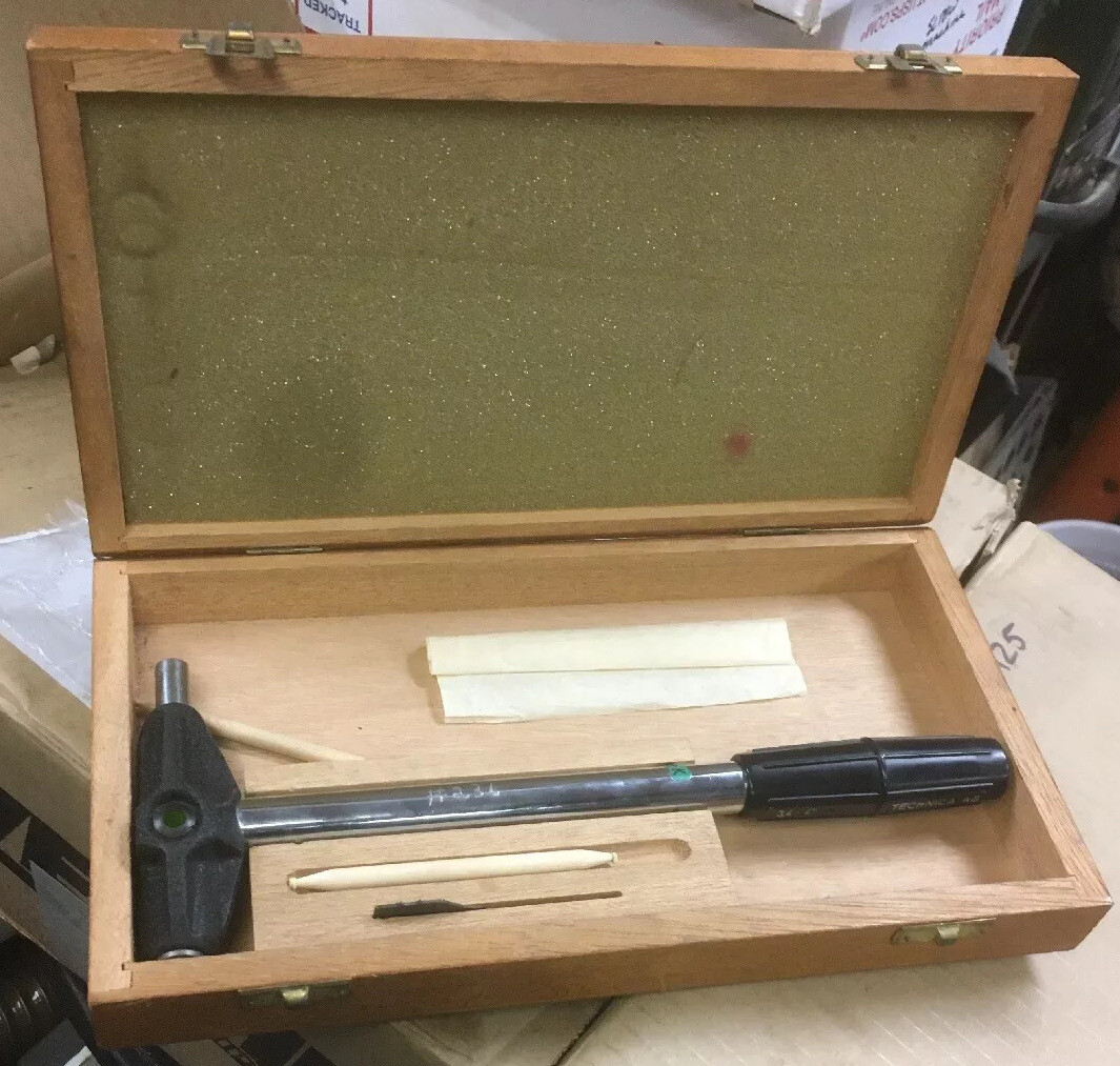 Swiss Opto-Mike 3.4-4” Optical Bore Gage AG Tehnica Machinist ...