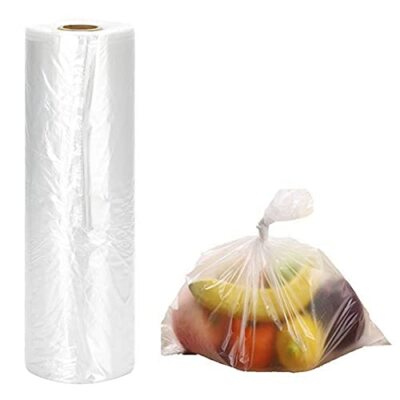 1000 Pcs Plastic Roll Food Bag - Fruit, Vegetable, Butcher Counter ...