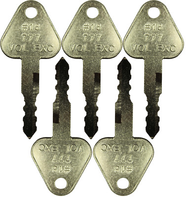 Fits #18 (777) Volvo/Clark/Samsung Replacement Key *5 Pack* | eBay