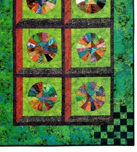 Coffee Filter Fans Quilt Pattern Pieced DK | eBay
