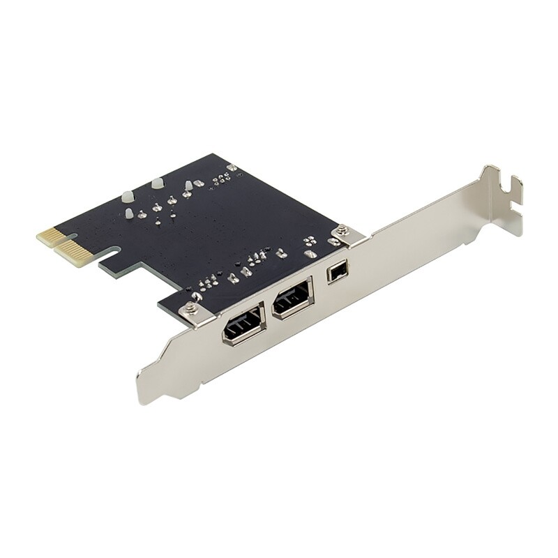 PCIe Firewire Card PCI-E to IEEE 1394 3X 6Pin & 1x 4Pin for Low Bra | eBay