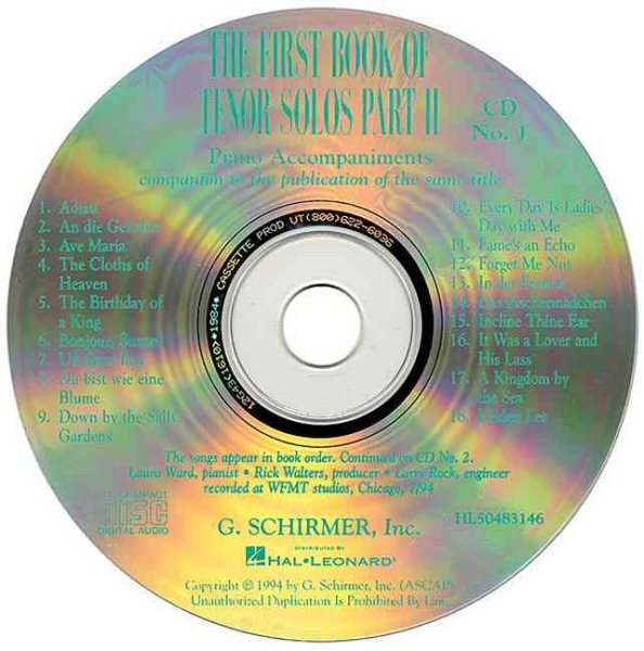 First Book of Tenor Solos, CD/Spoken Word by Boytim, Joan Frey (CRT ...