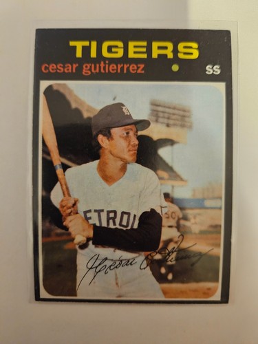1971 TOPPS CESAR GUTIERREZ #154 EX/MT | eBay