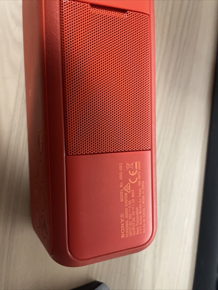 SRS-XB3 Portable Bluetooth Speaker * Please Read Description* Wk23-cd11 ...