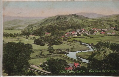 OLD POSTCARD 1905 PLAS TAN-Y-BWLCH VIEW FROM THE TERRACE | eBay