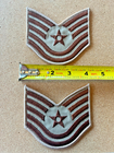 Set of 2 USAF Air Force E-6 DCU Desert Camo NEW Technical Sergeant Rank ...