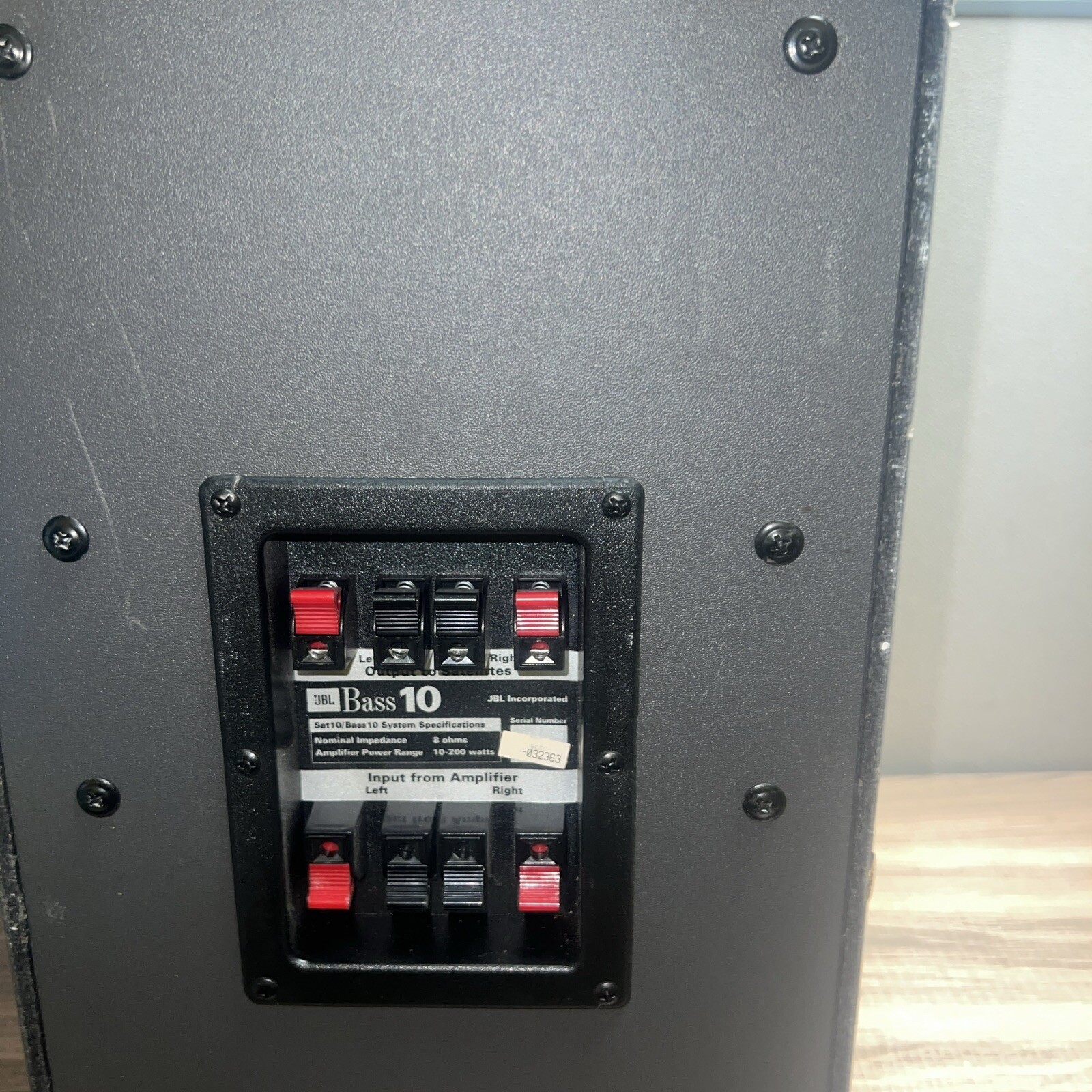 JBL PowerBass PB10 Powered 10'' 8 ohms | eBay