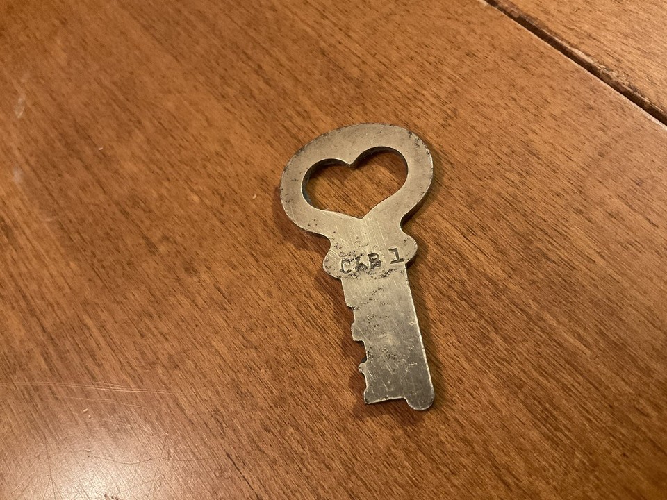 Vintage CORBIN CABINET LOCK CO Key | eBay