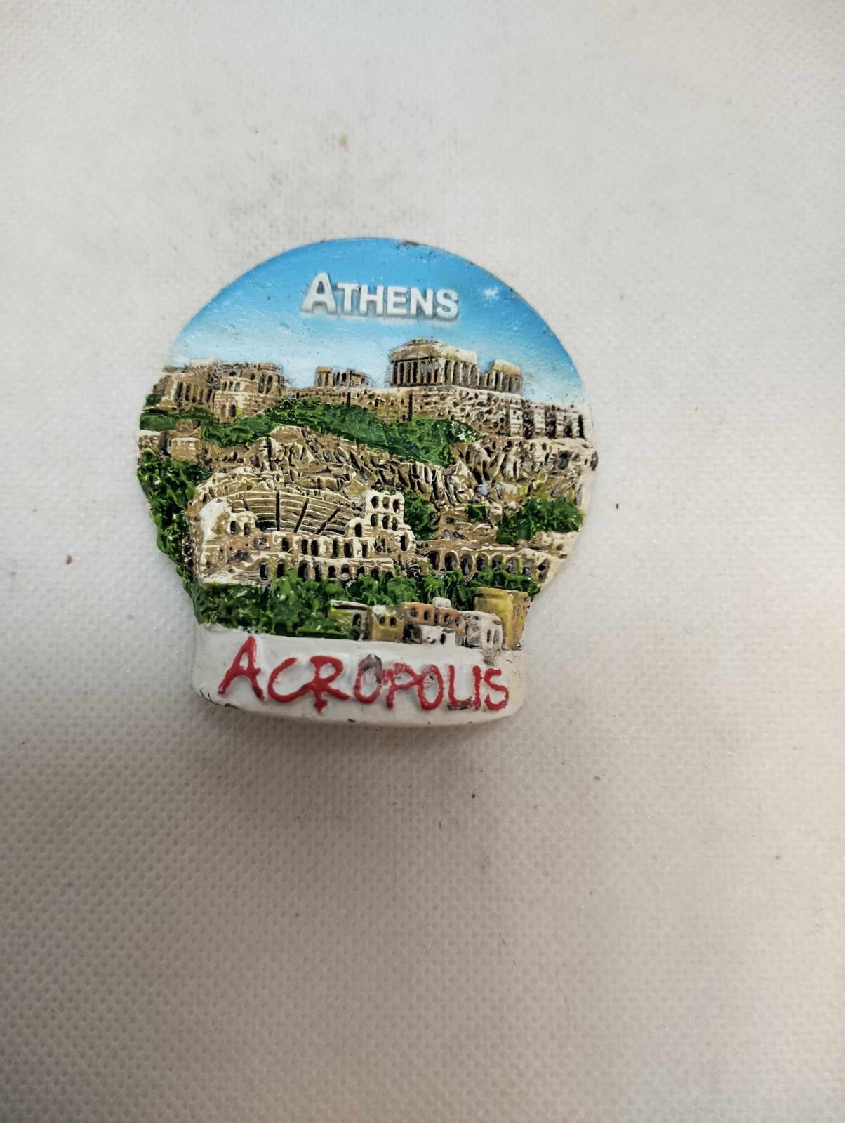 Magnet Resin Fridge Souvenir Fridge Magnet Athens Greek | eBay