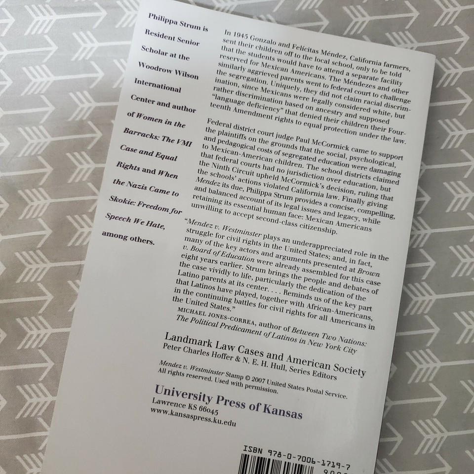 Mendez v. Westminster: School Desegregation and Mexican-American Rights ...