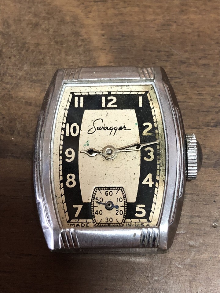 Vintage Swagger Wrist Watch For Parts/ Repairs | eBay