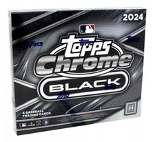 2024 TOPPS CHROME BLACK BASEBALL HOBBY BOX for sale online | eBay